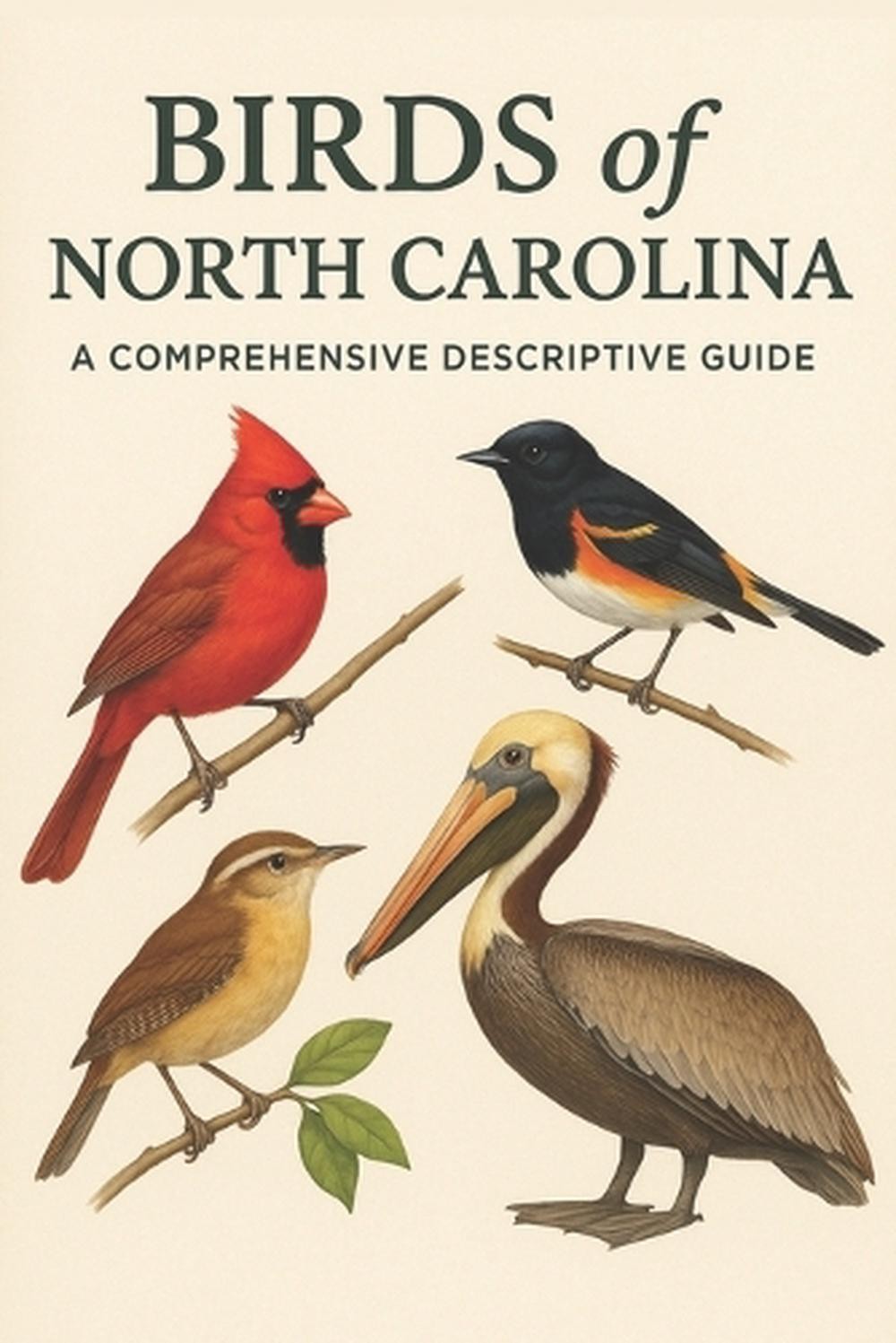 Birds of North Carolina: A Comprehensive Descriptive Guide by Dan Hawke ...