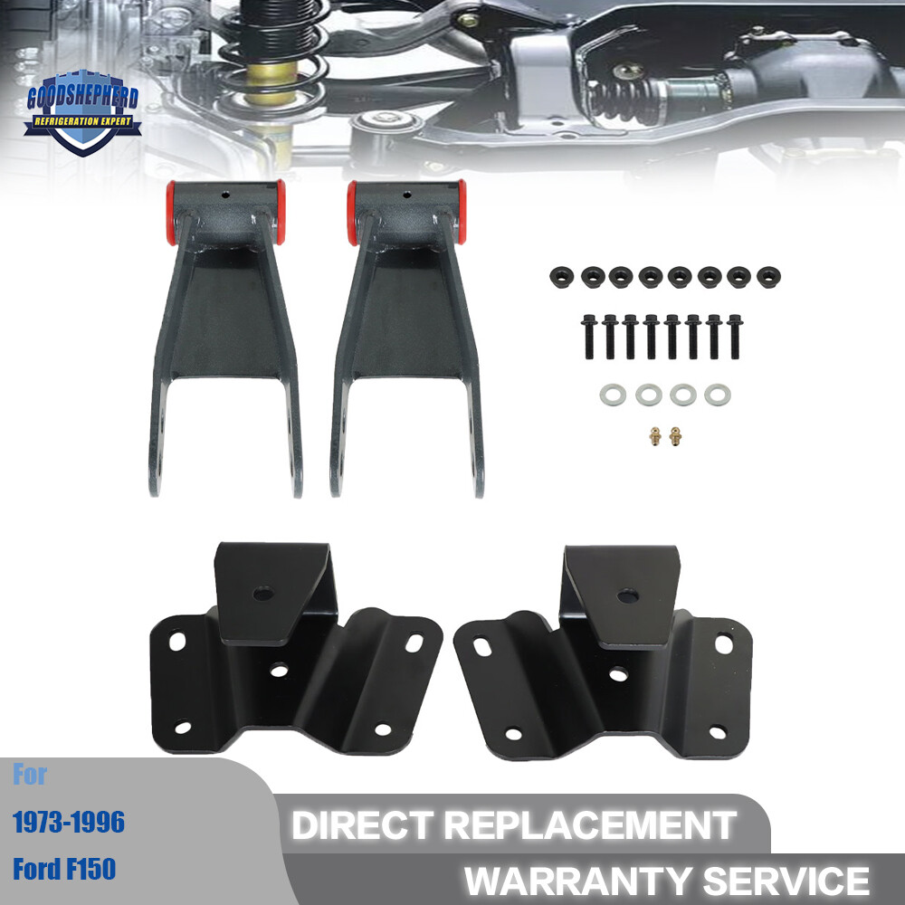 4" For 1973-1996 Ford F150 F100 Drop Kit Leveling Lowering Shackles ...