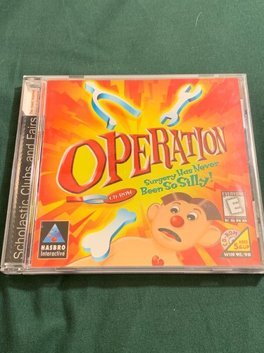 Operation Hasbro Interactive PC Game CD-ROM 1998 Win 95/98 VGC Book ...
