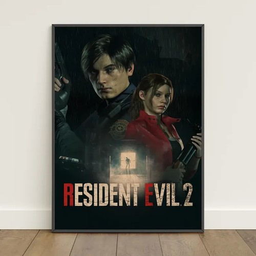 Resident Evil Poster | Retro Print | Wall Art | Kraft Paper Print 8 | eBay