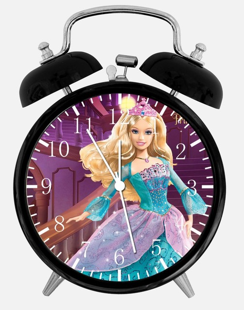 Barbie Doll Alarm Desk Clock 3.75" Home or Office Decor W366 for Gift ...