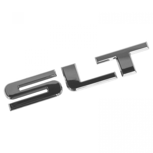 OEM 23256181 SLT Nameplate Emblem Chrome for GMC Pickup Truck SUV New ...
