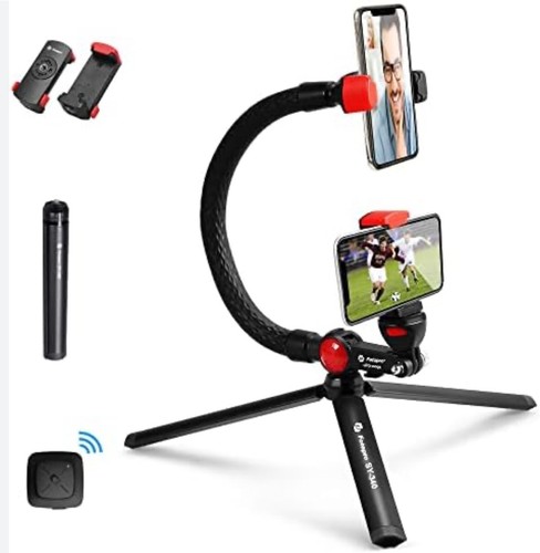 Fotopro Flexible Phone Tripod Rig, Waterproof Smartphone Tripod New ...