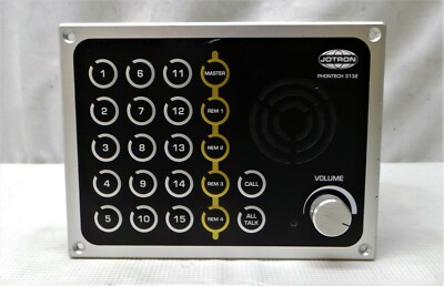 JOTRON PHONTECH 3132 COMMAND INTERCOM SYSTEM | eBay
