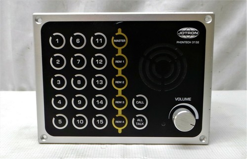 JOTRON PHONTECH 3132 COMMAND INTERCOM SYSTEM | eBay