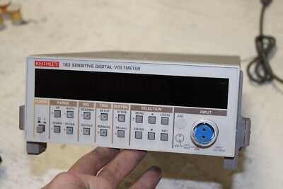 Keithley 182 Sensitive Digital Voltmeter | eBay