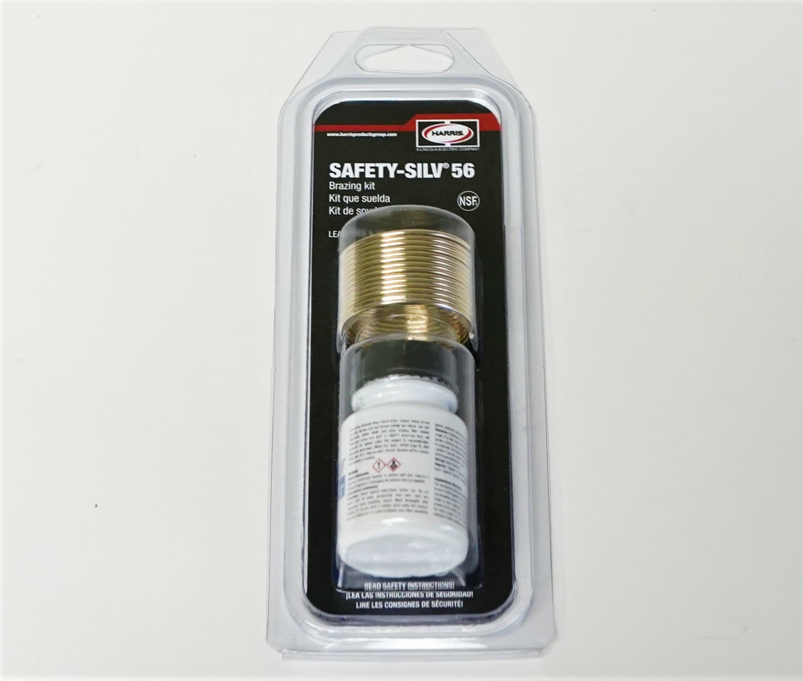 56KPOP Harris Safety-Silv 56 56% Silver Solder Brazing Alloy 1 Troy ...