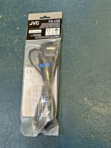 JVC KS-U59 USB Audio and Video Cable for iPod/iPhone = Lot of *2* ...