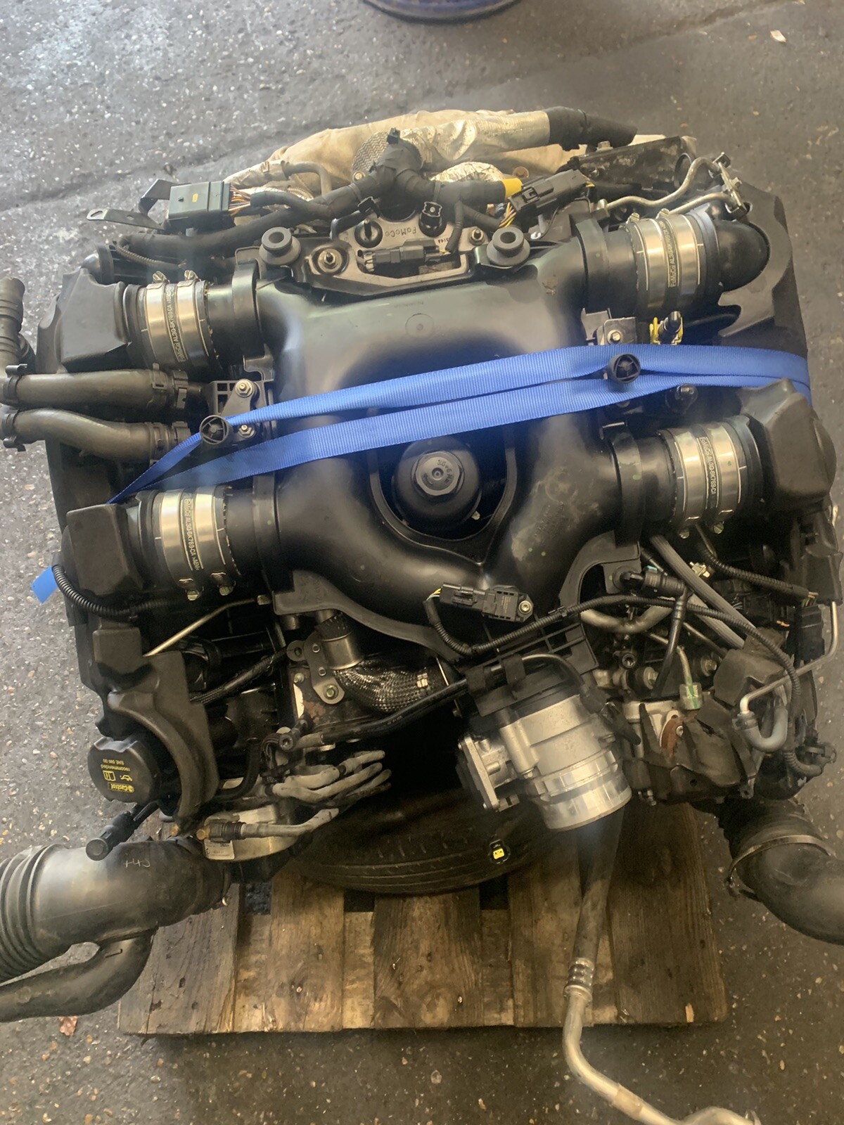 RANGE ROVER 2014 4.4 DIESEL TDV8 448DT - COMPLETE ENGINE Low Mileage ...