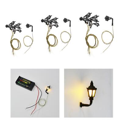10pcs Model Train Light Kit Hanging Lamps Building Railway Scenes ...
