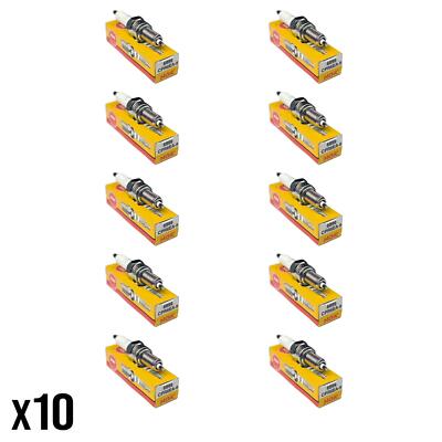 NGK CPR6EA9 6899 Spark Plugs Pack of 10 fits Honda MSX 125 A ABS 2019 ...