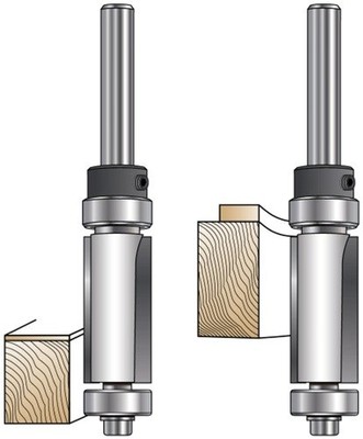 MLCS Top and Bottom Bearing Flush/Pattern Flush Trim Bit | eBay