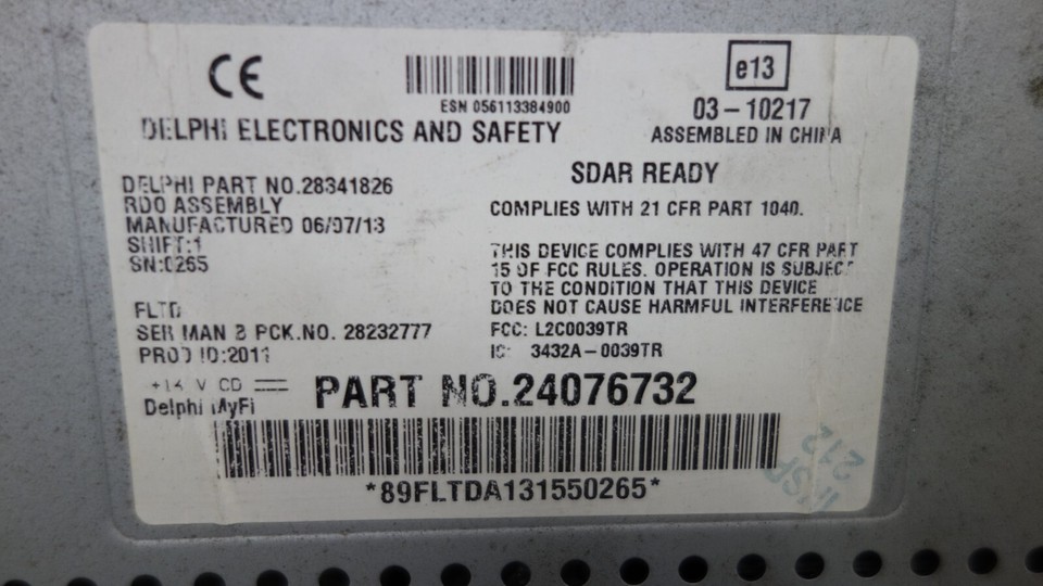 Delphi DEA355 28341826 Kenworth | eBay