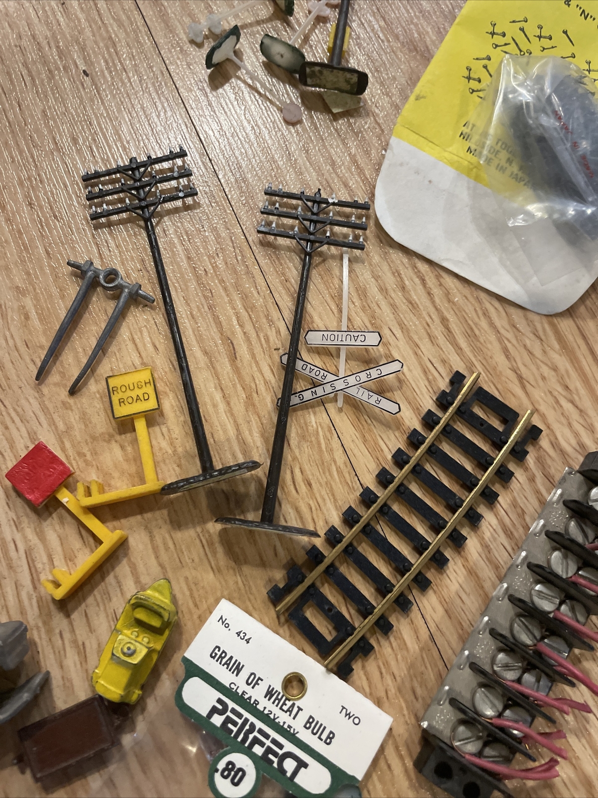 Model Railroad Parts Lot Junkyard Parts | eBay