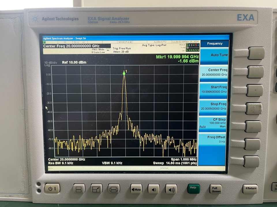 Agilent Keysight EXA N9010A 9KHz- 26.5GHz Spectrum Analyzer _0301 | eBay