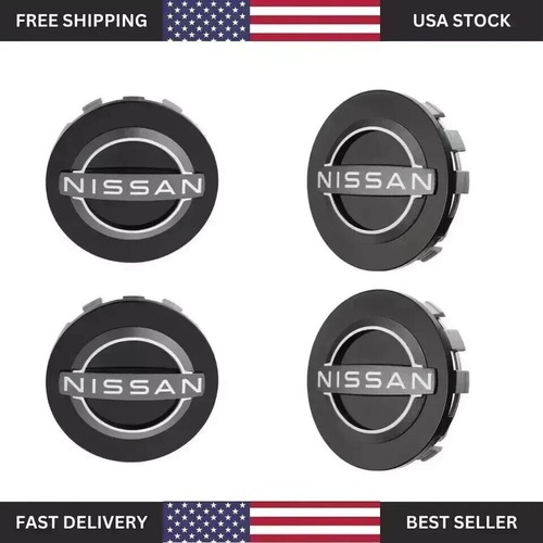4PCS Wheel Center Caps Nissan Frontier Kicks Leaf Pathfinder Rogue ...