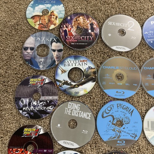 Lot of 25 DVDs – Disc Only | Dragonball, Disney, Matrix & More | eBay