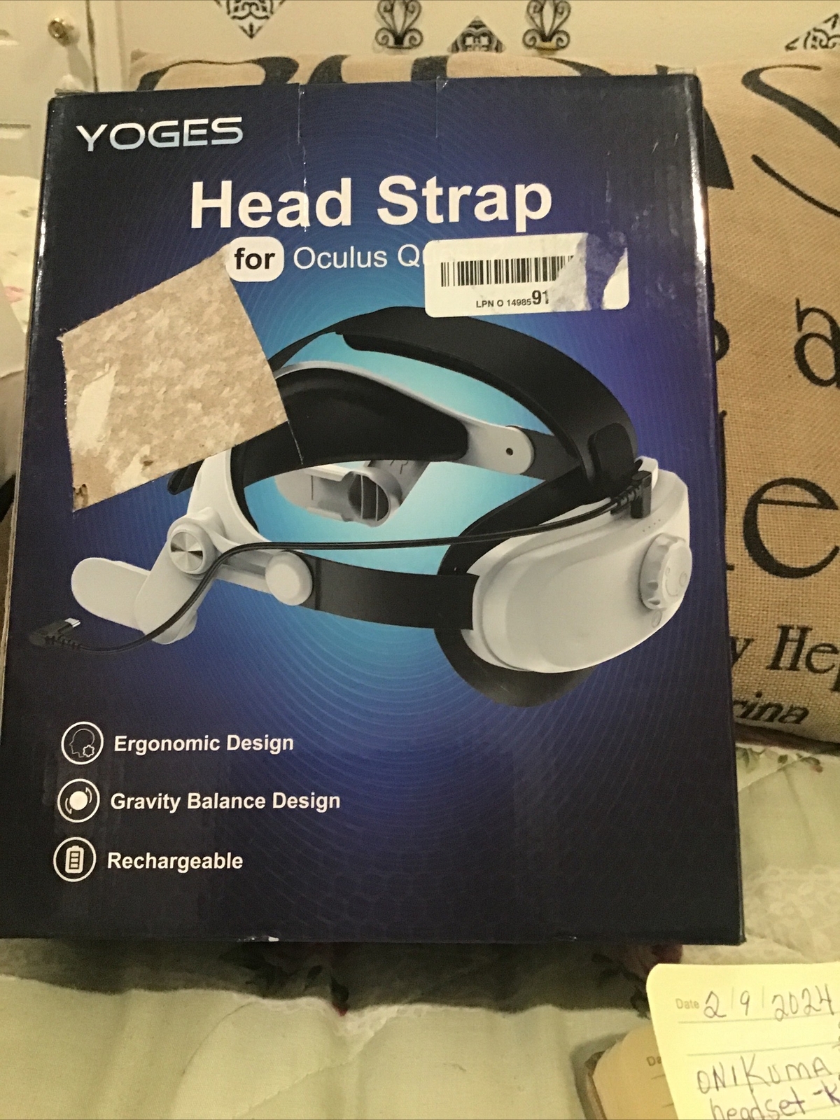 YOGES HEADSTRAP For Oculus Quest 2 | eBay