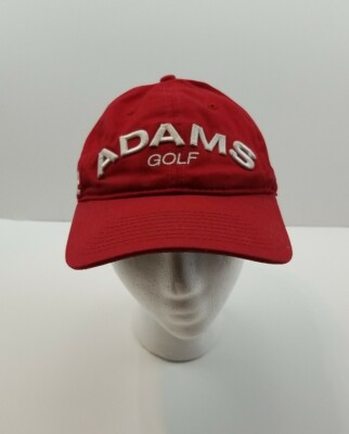 Adams Golf Fast 12 New Era Adjustable Red Baseball Hat Cap Great ...