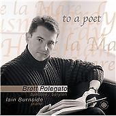Brett Polegato - To a Poet for sale online | eBay