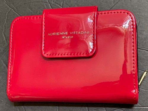 Adrienne Vittadini Studio Womens Wallet Red | eBay