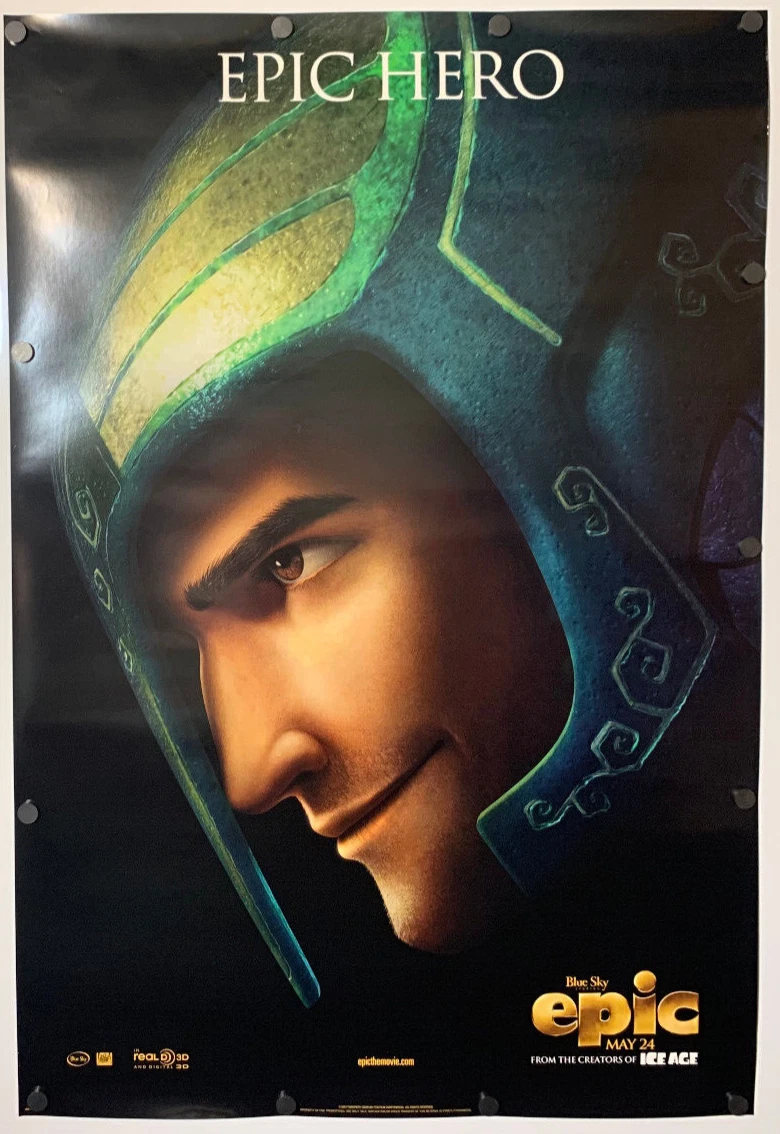 Epic 3d Movie Poster