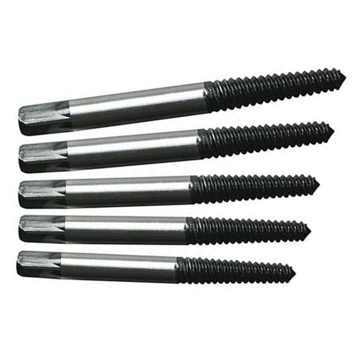 5Pc SCREW EXTRACTOR SET 3mm - 18mm Remove Broken Sheared Damaged Bolts ...