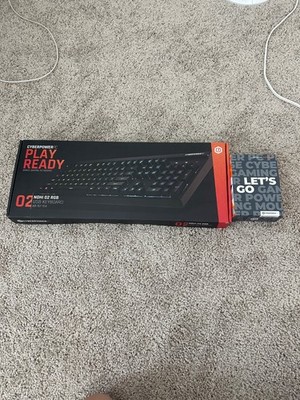 NEW Cyberpower PC Play Ready Gaming Keyboard and Elite M2 RGB USB Wired ...