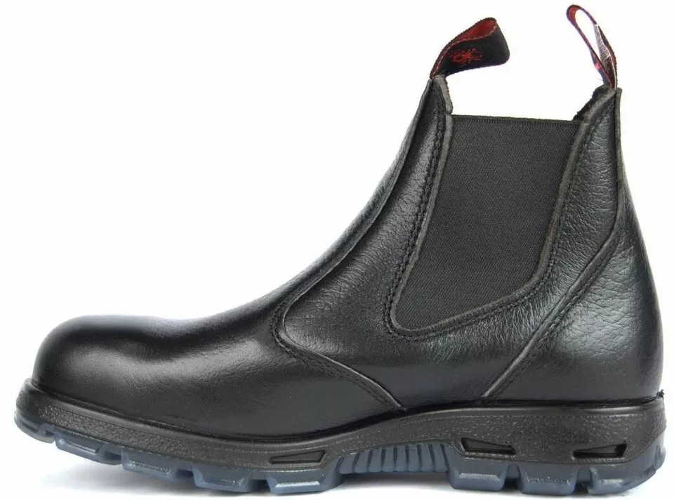 Redback Bobcat USBBL Elastic Sided Steel Toe Safety Work Boots | eBay ...