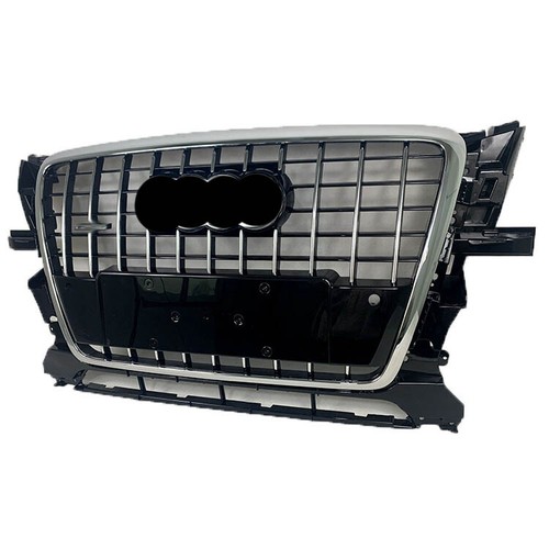 For Audi Q5 2009-2012 Front Bumper Grille Style Chrome Strips Black SQ5 ...