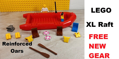 LEGO Large RAFT Family Size RESCUE White Water FREE NEW GEAR Scuba Vest ...