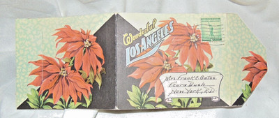 RARE Los Angles Sgt. Gates Army Post Cards Co A 84th Armored Battalion ...