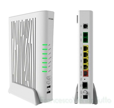 Modem WIND TRE Infostrada Fibra 1000 Mega Router WiFi DLINK DVA5592 | eBay