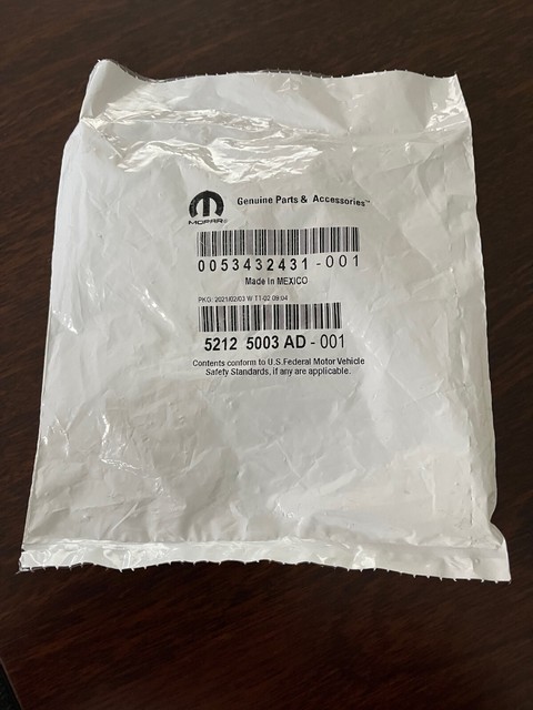 ABS Wheel Speed Sensor Rear Mopar 52125003AD fits 2018 Jeep Wrangler ...