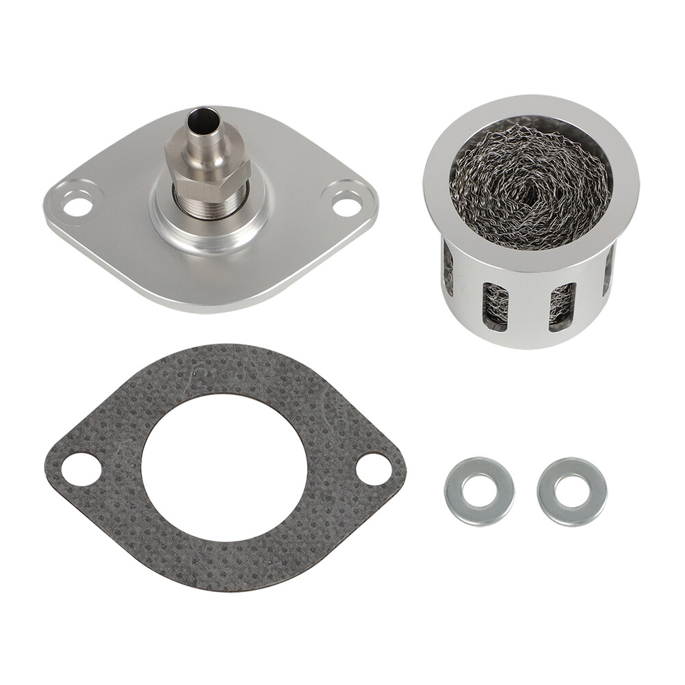PCV Kit for Ford FE Intake Manifold - Aluminum Breather Basket ...