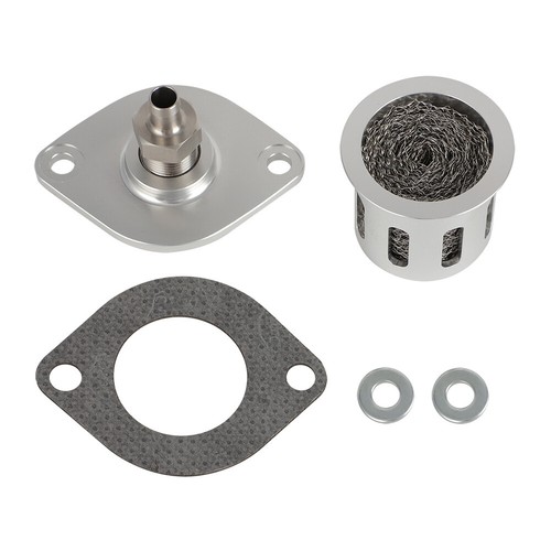 PCV Kit for Ford FE Intake Manifold - Aluminum Breather Basket ...