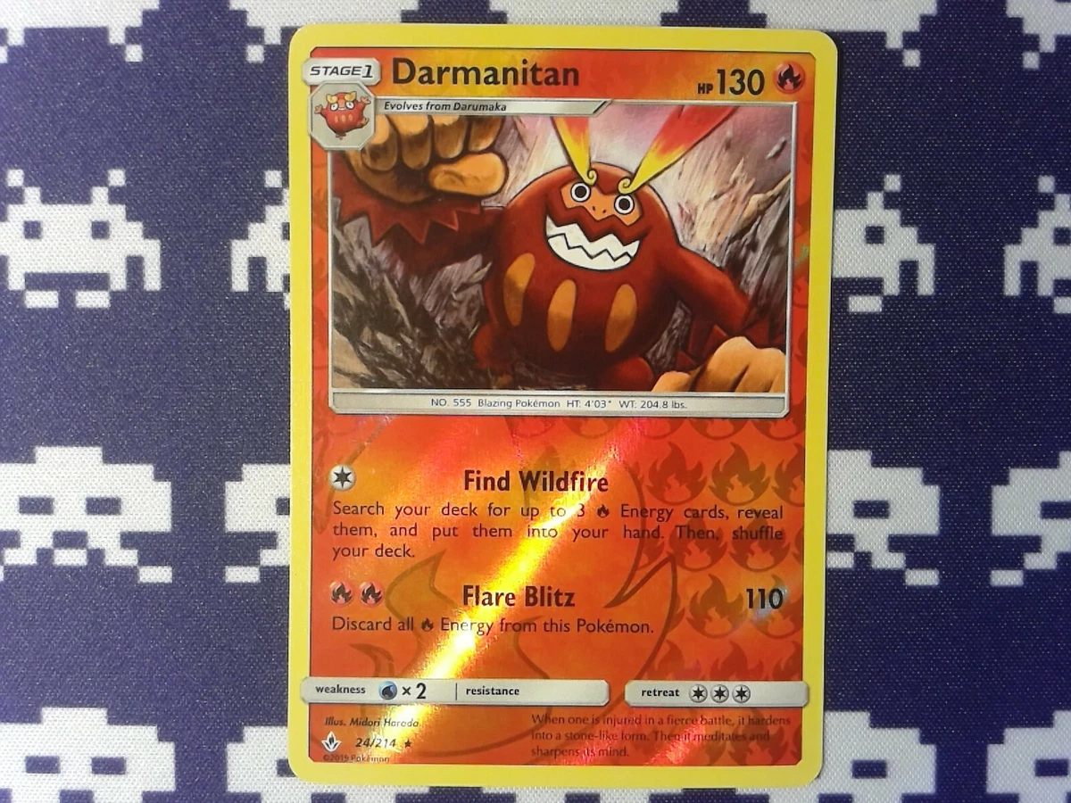Pokemon Darmanitan Card