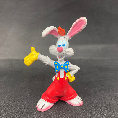 Vintage Who Framed Roger Rabbit PVC Figure Toy Disney Bully Germany ...