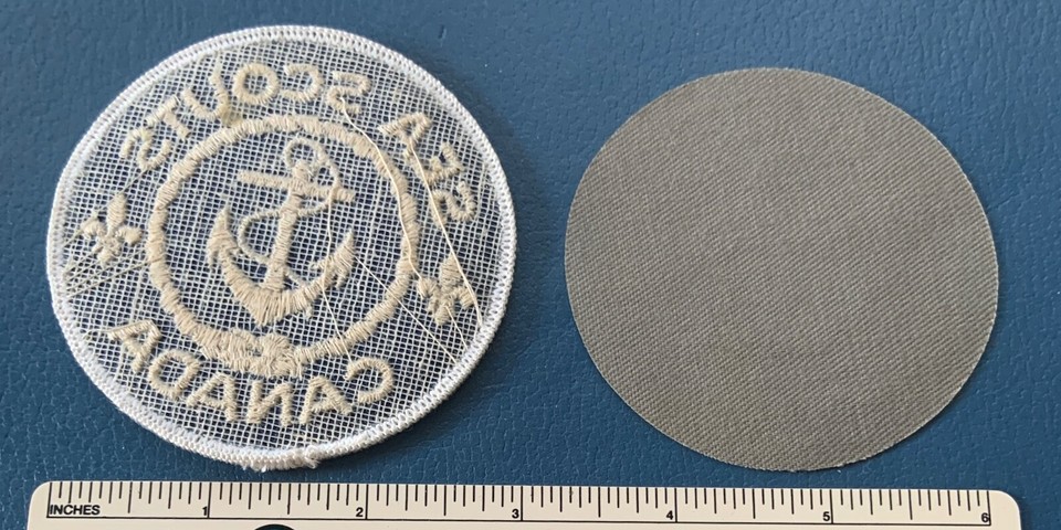 2 Vintage BOY & SEA SCOUTS CANADA Uniform Badge PATCHES BSC Scouting | eBay