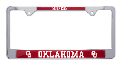 University of Oklahoma Sooners Metal license plate frame | eBay