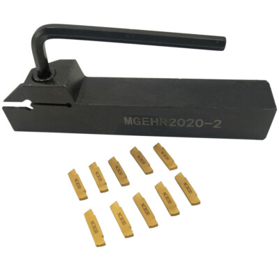 20mm MGEHR2020-2 Lathe Turning Tool grooving cutting holder + MGMN200-G ...