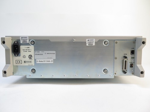 Agilent 81134A 15 MHz to 3.35 GHz Pulse / Pattern Generator | eBay