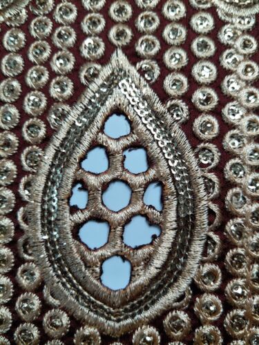 African George Lace Sequin Fabric Silk Nigeria Lace Fabric Bridal Dress ...