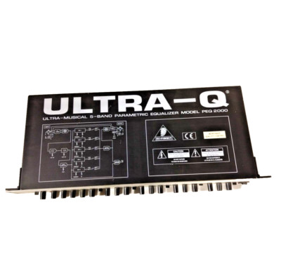 Behringer Ultra-Q 5-Band Parametric Equalizer (PEQ 2000) | eBay