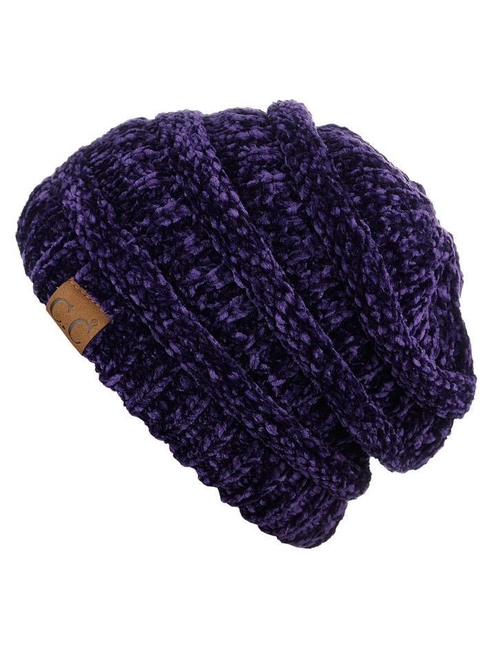 New! C.C Women's Chenille Soft Warm Extra Thick Knit CC Beanie Cap Hat ...