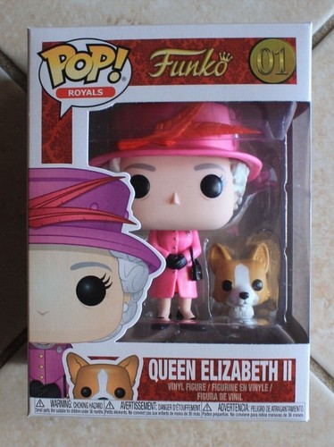 Funko Royals Queen Elizabeth Pink Dress Pop #01 | eBay