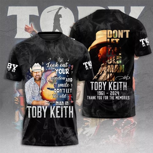 Toby Keith Signature Thank You For The Memories T-Shirt For Men Women ...