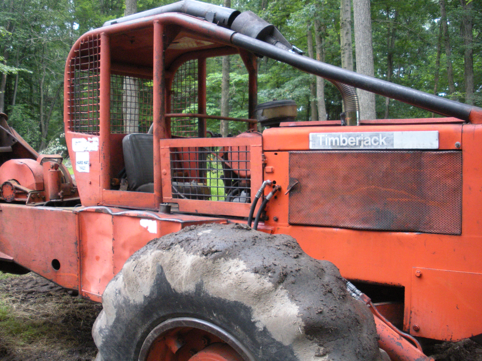 TIMBERJACK 230 Log SKIDDER / Rare Wide Frame SKIDDER / Fresh Rebuilt ...