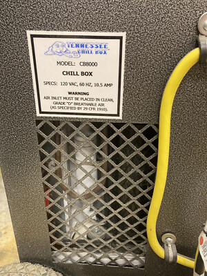 Tennessee Chill Box Breathable Air Unit -Lightly Used- Portable Air ...