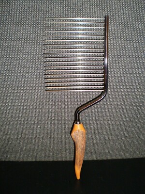 Rare! Vintage ANGEL FOOD CAKE CUTTER COMB w/ Faux Antler Handle | eBay